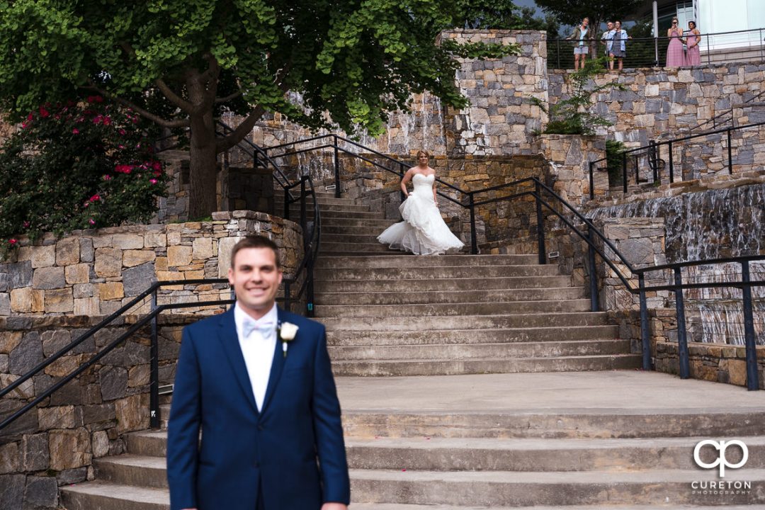 Mary's at Falls Cottage Wedding in downtown Greenville,SC - Kate + Don ...